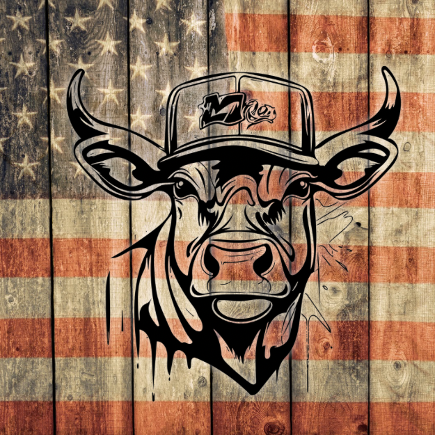 Country Cow Decal – Southern Bubba Co.
